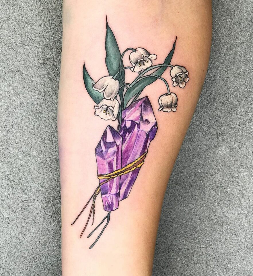 19 Stunning Lily Of The Valley Tattoos To Make Your Heart Bloom