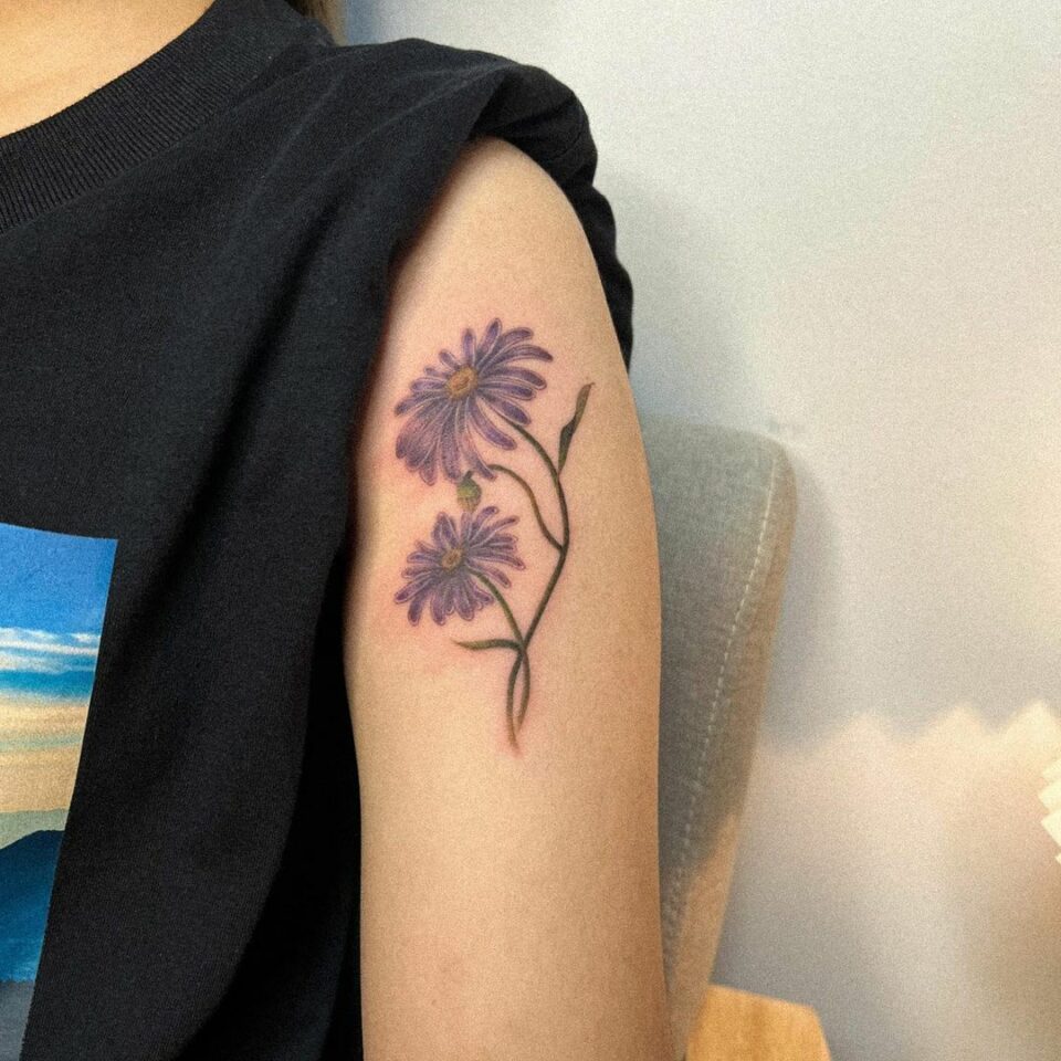 19 September Birth Flower Tattoos To Honor Your Special Month