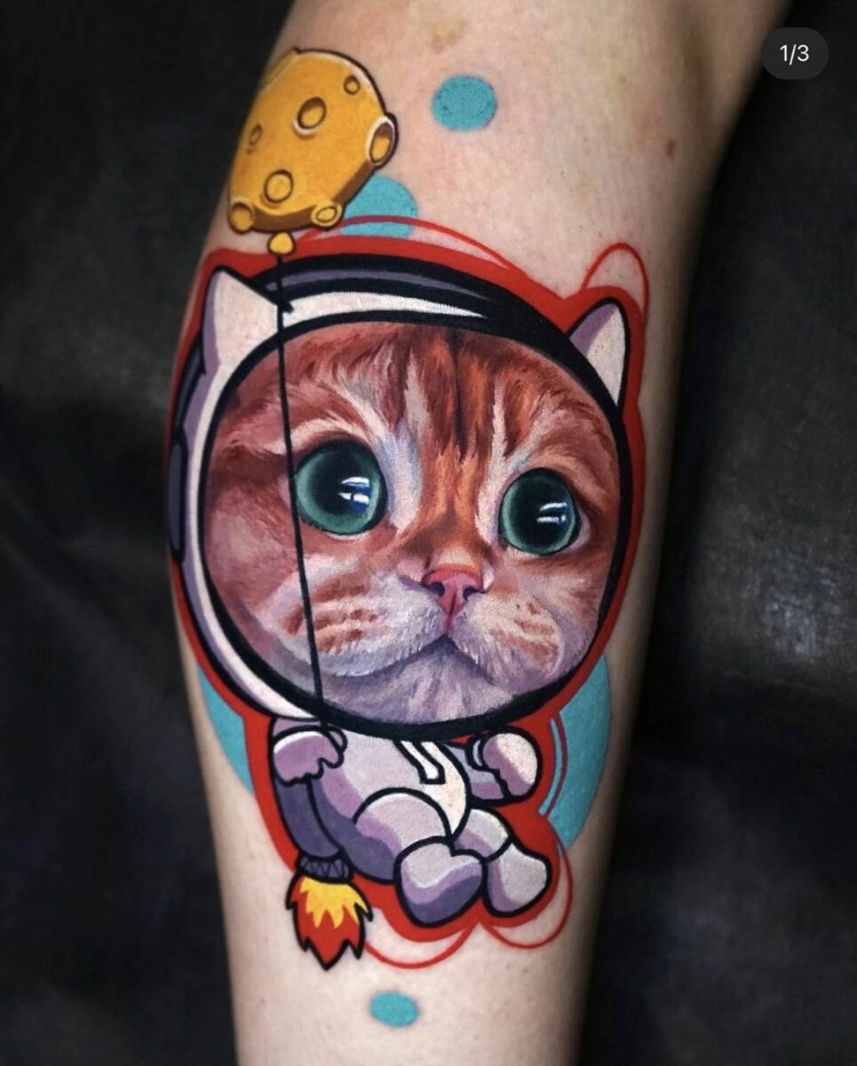 19 Funky Pop Art Tattoos To Get Your Giggle On