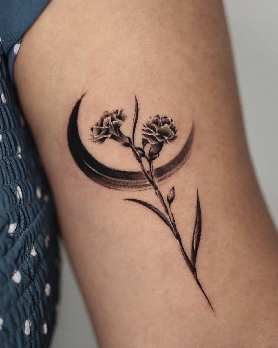 19 Beautiful January Birth Flower Tattoo Ideas You Must See