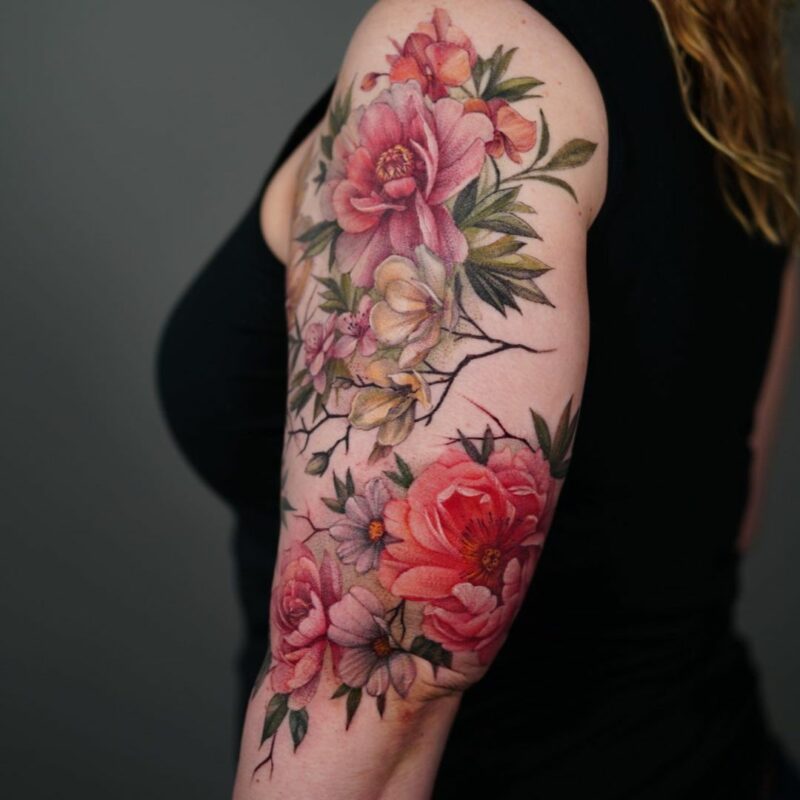 20 Captivating Dogwood Flower Tattoos To Celebrate Nature