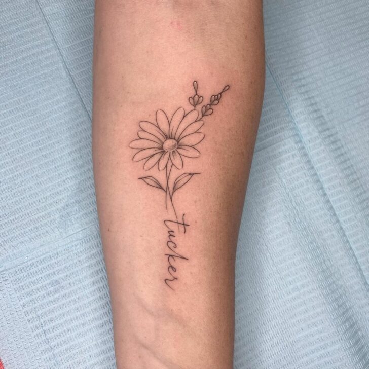 19 Beautiful April Birth Flower Tattoo Ideas to Tell Your Story