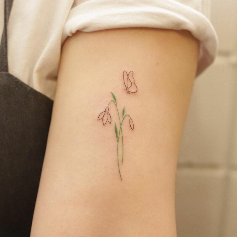 19 Beautiful January Birth Flower Tattoo Ideas You Must See