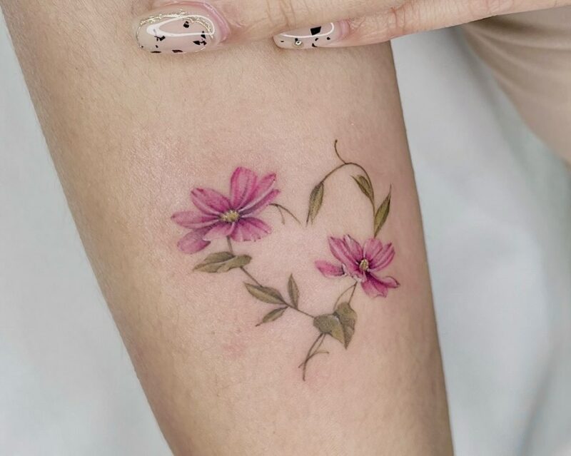 18 Dreamy October Birth Flower Tattoos That Bloom With Beauty