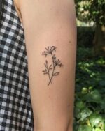18 Cute June Birth Flower Tattoos To Inspire You