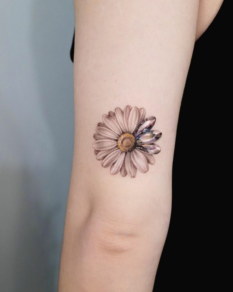19 Beautiful April Birth Flower Tattoo Ideas to Tell Your Story