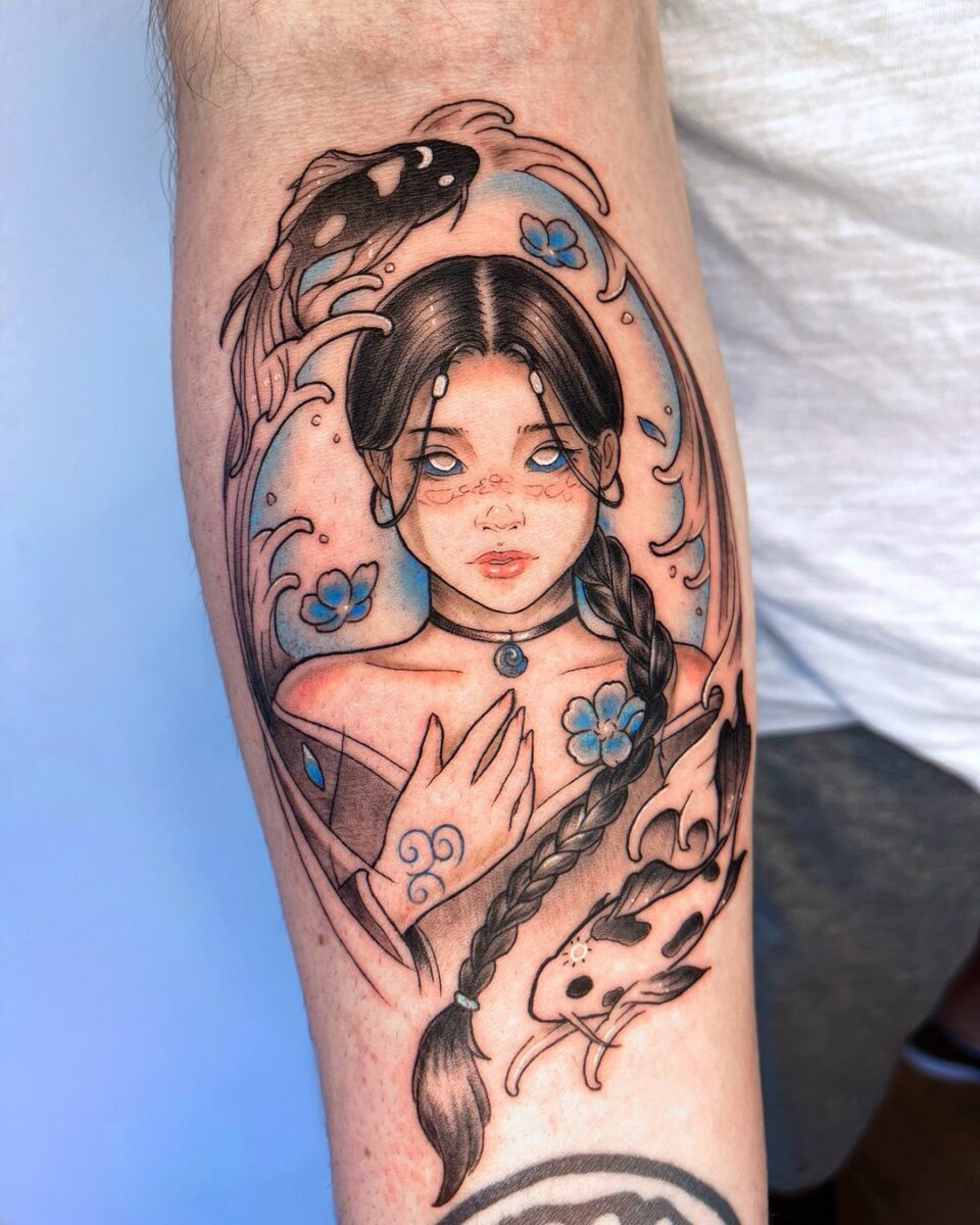 18 Creative Avatar Tattoos To Showcase Your Love For the Series