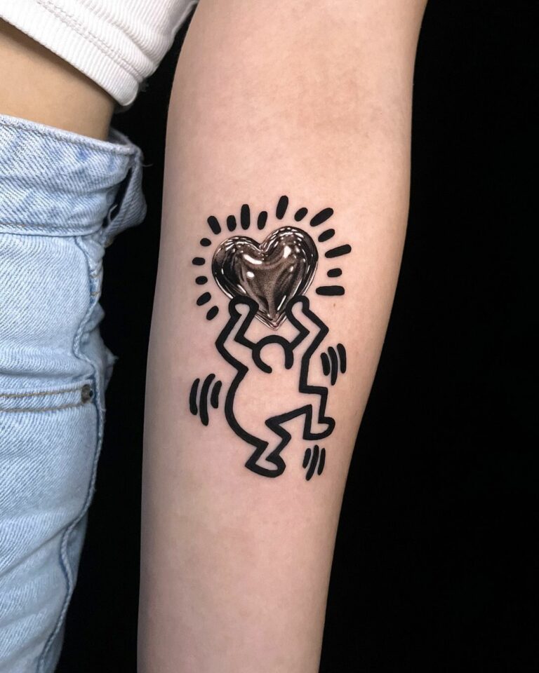 19 Funky Pop Art Tattoos To Get Your Giggle On