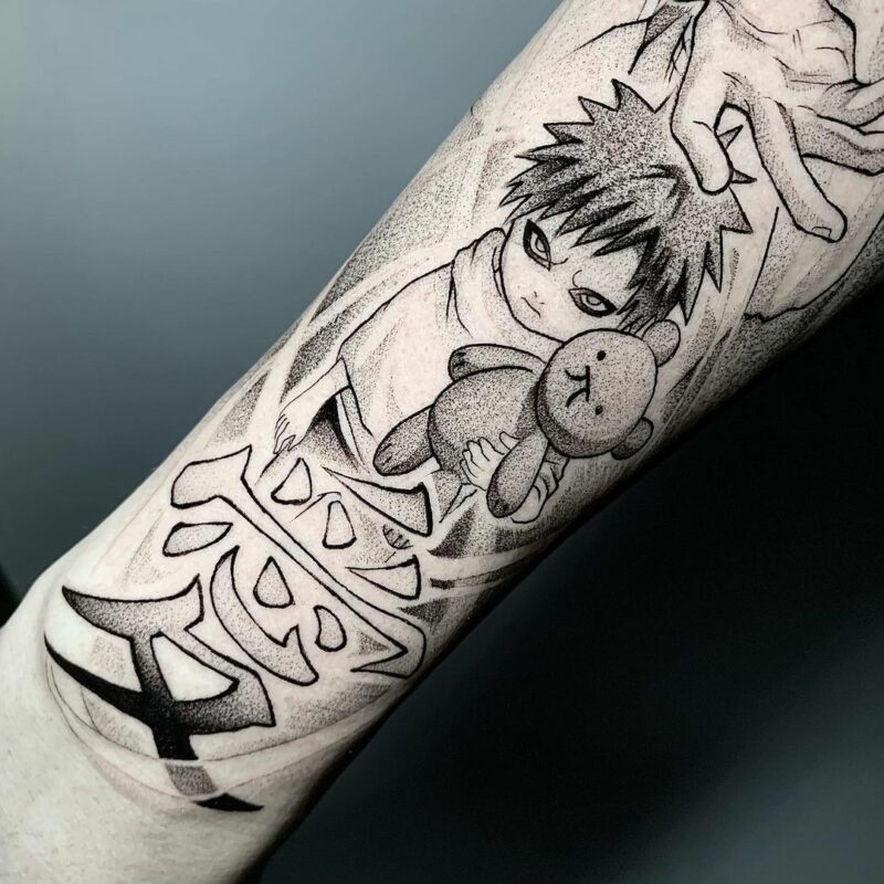 19 Fascinating Gaara Tattoo Ideas For All Lovers Of The Character