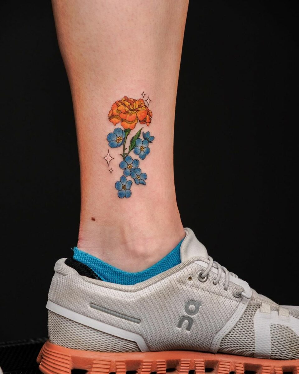 19 Forget Me Not Flower Tattoo Ideas To Make Love Eternal