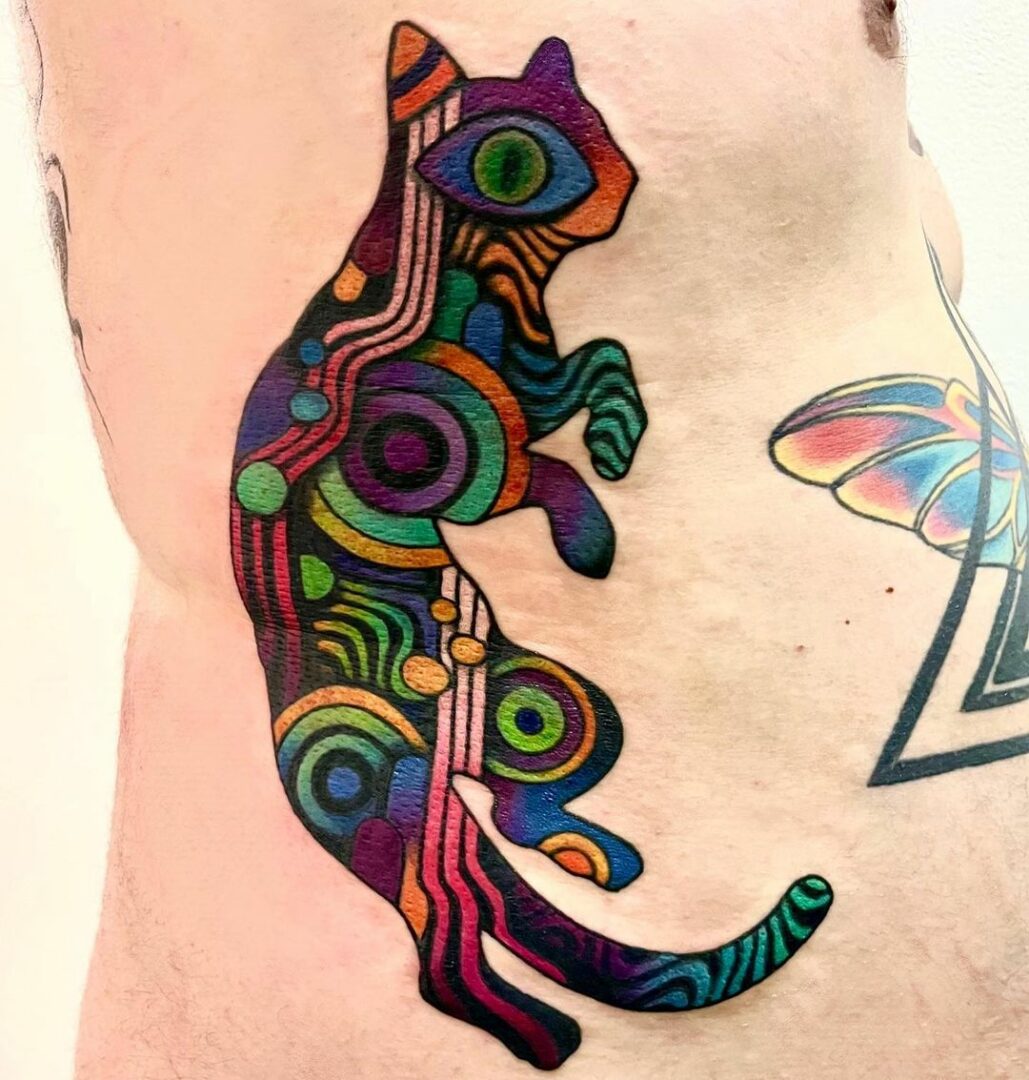 19 Funky Pop Art Tattoos To Get Your Giggle On