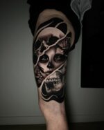 18 Unique Santa Muerte Tattoos That Are To Die For