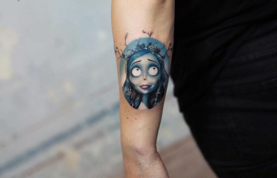 20 Corpse Bride Tattoos That Prove Love Never Dies