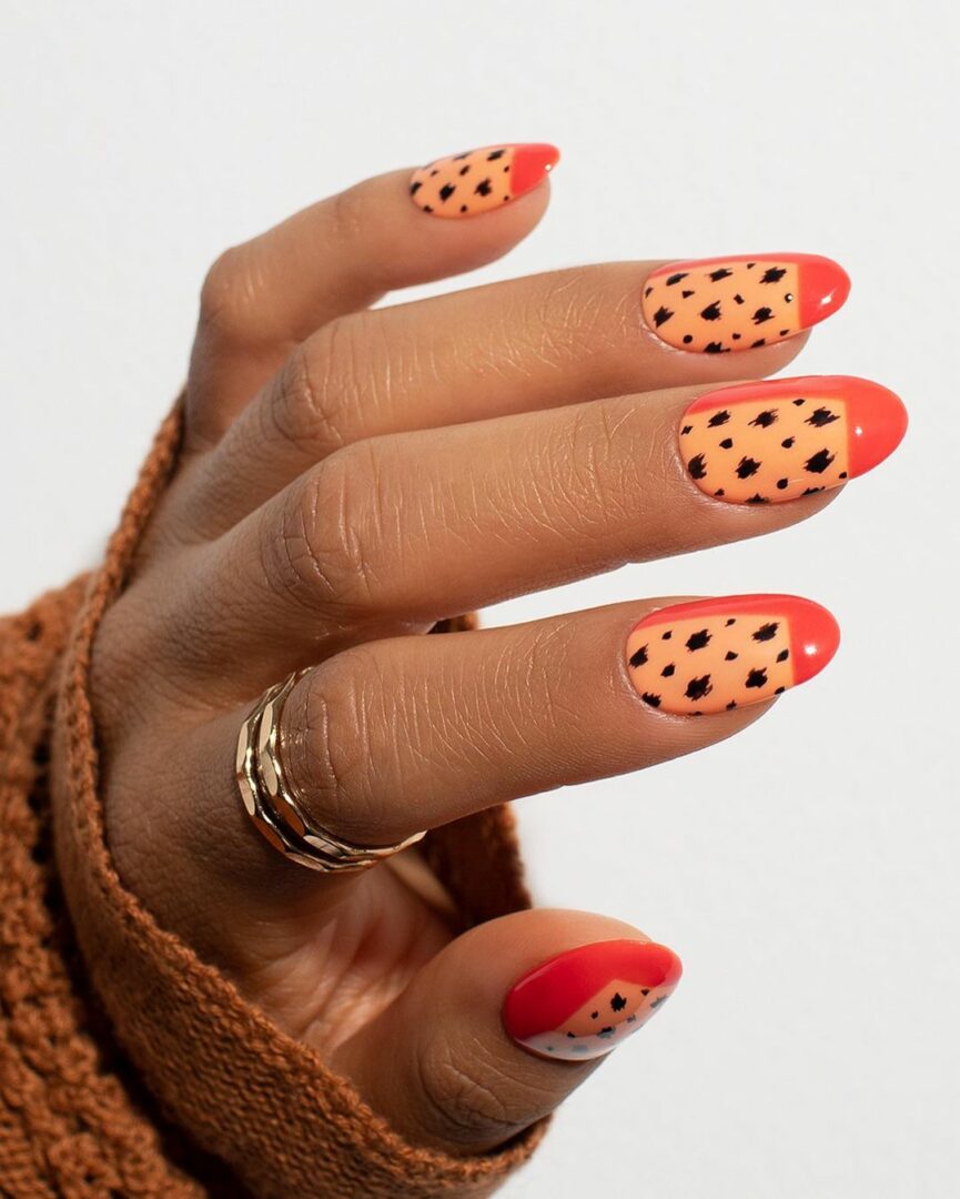 34 Amazing Color-Blocking Nails For A Fun Appearance