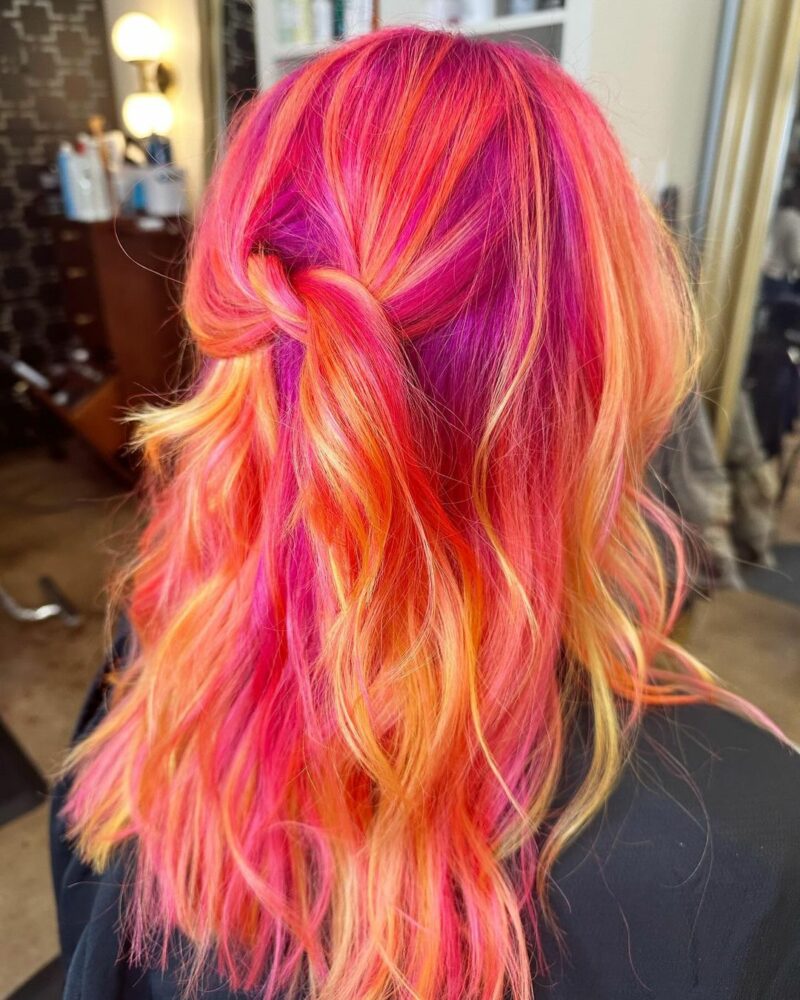33 Stunning Vivid Hair Color Ideas That Feel Like Magic