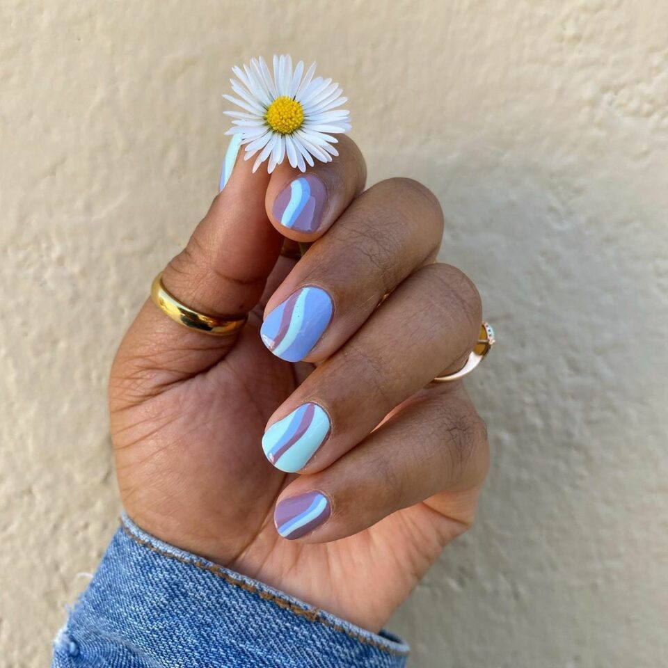 34 Amazing Color-Blocking Nails For A Fun Appearance