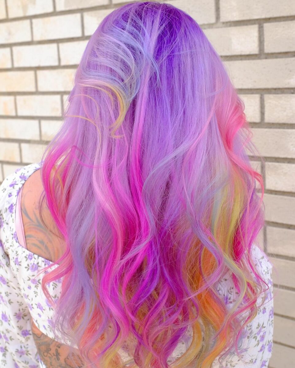 33 Stunning Vivid Hair Color Ideas That Feel Like Magic
